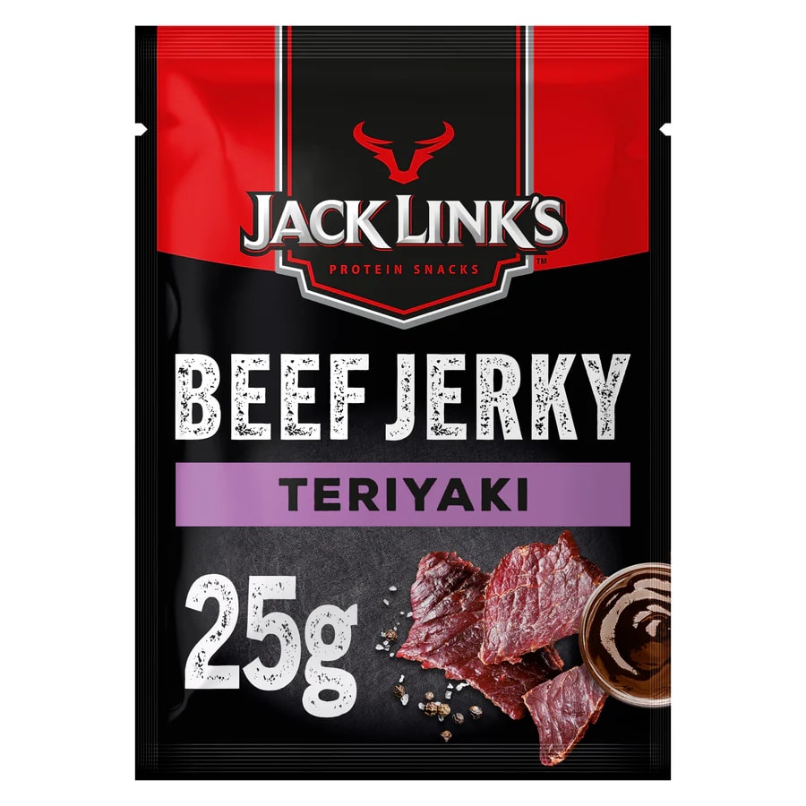 Jack Link's Beef Jerky Teriyaki 25g | Jakt & Villmark AS